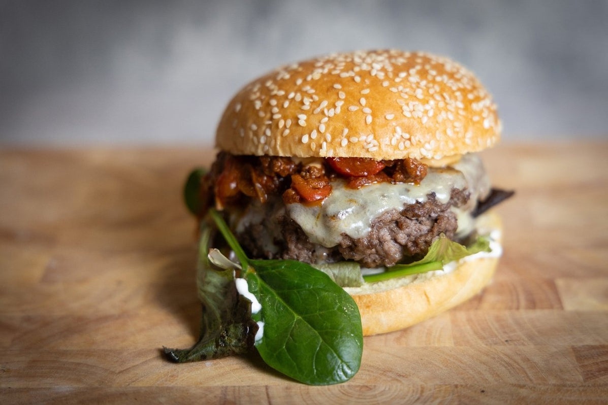 x4 250g Rump Steak Burgers — Bennetts Butchers