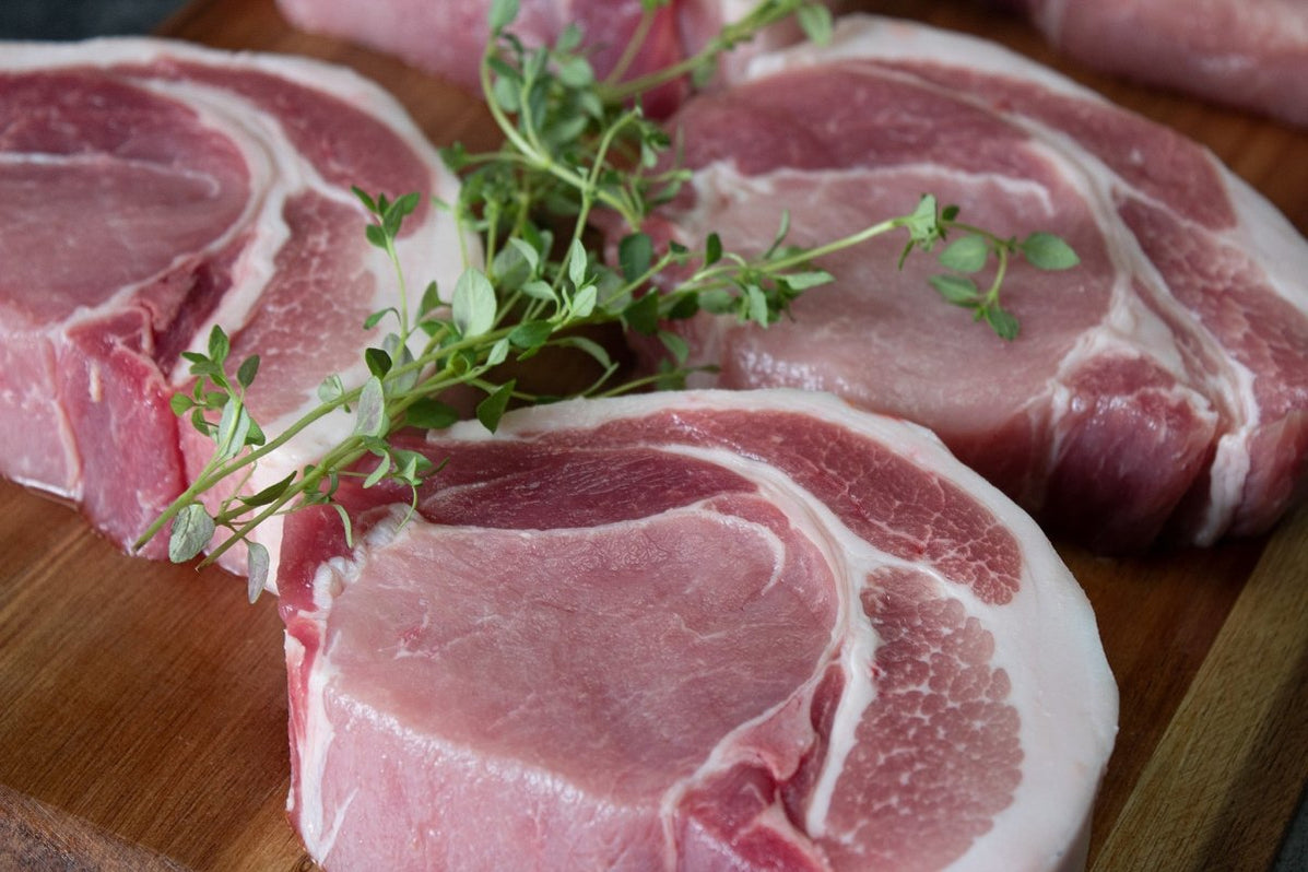 x6 Thick Cut Pork Ribeyes — Bennetts Butchers